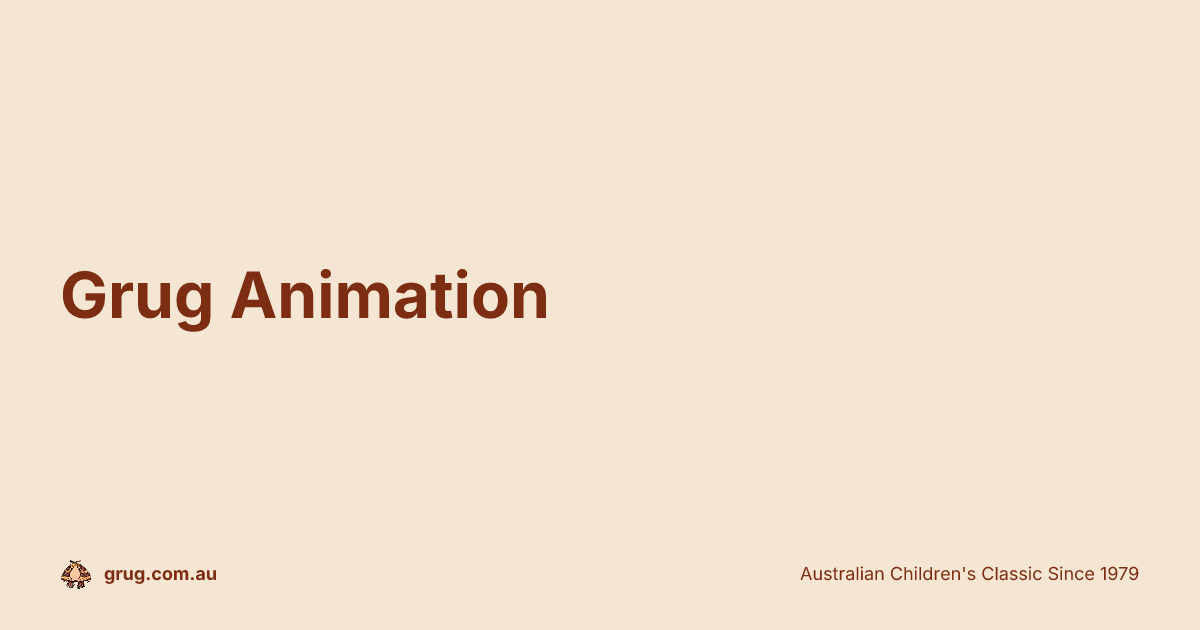 Grug Animation | Grug • Children's book series by Ted Prior